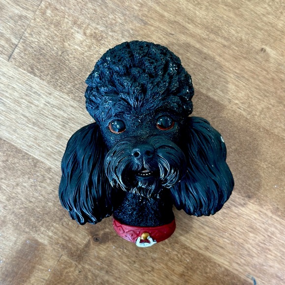 Wall Decor | Vtg 196s Bossons Poodle Chalkware Dog Head Wall Plaque ...